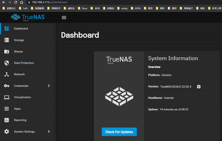 Esxi8.0安装部署配置TrueNAS_SCALE – 六安创世纪网络工程